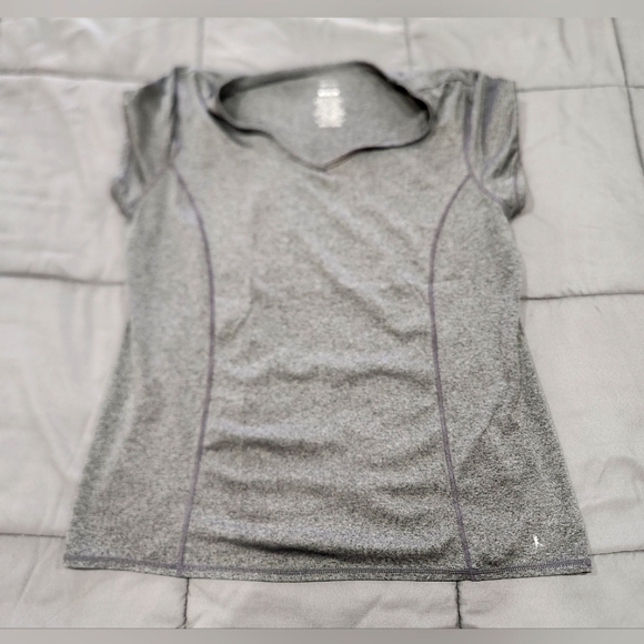 Danskin | Tops | 45 Size Large Grey Active Top | Poshmark
